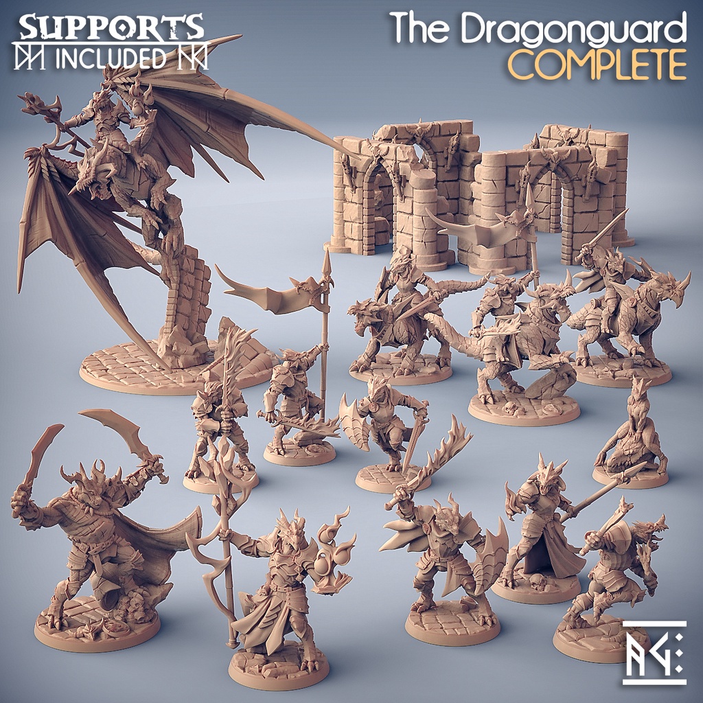 ARTISAN GUILD - Dragonguard -Tabletop Miniatures DND | Shopee Philippines