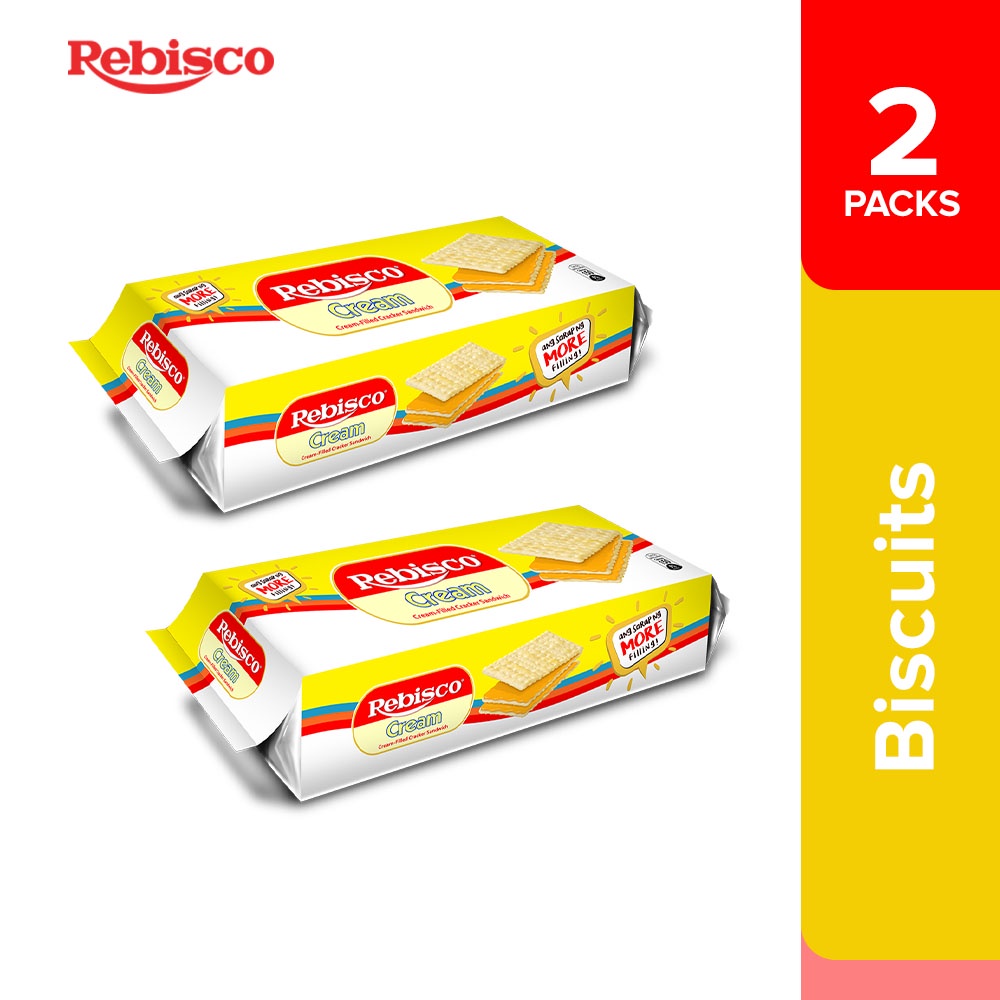 Rebisco Sandwich Cream 30g (Set of 2) | Shopee Philippines