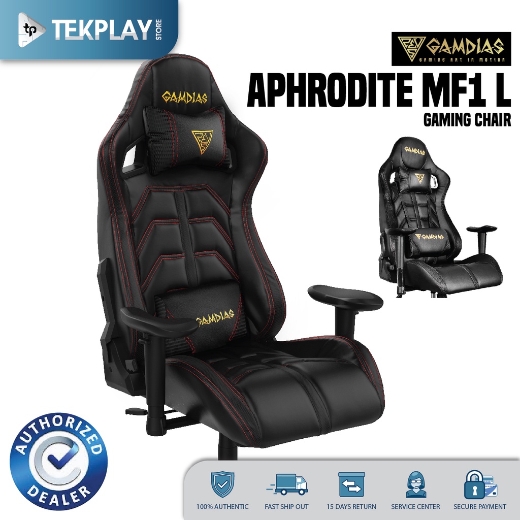 Gamdias Aphrodite MF1-L Adjustable Gaming Chair | Shopee Philippines