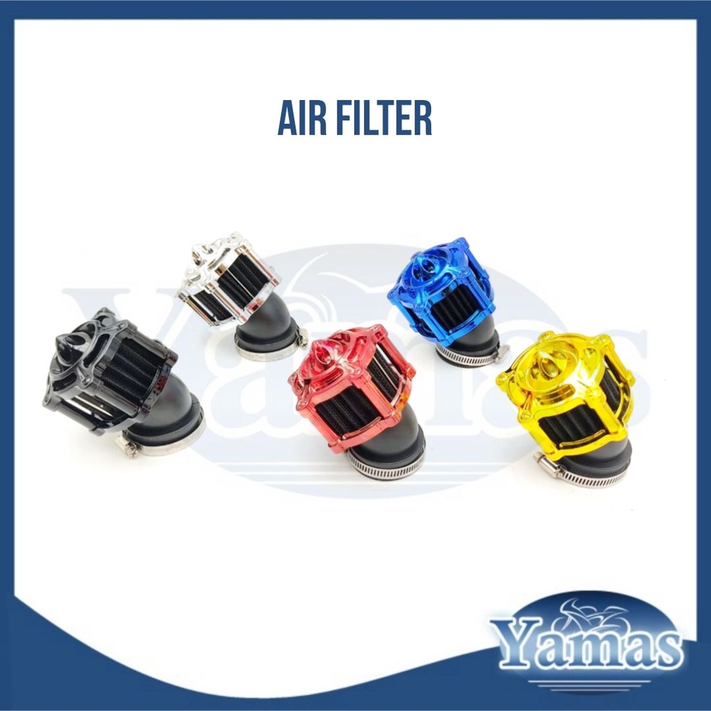 Motorcycle BIG Air Intake Filter Scooter Clamp 35mm-42mm Replacement ...