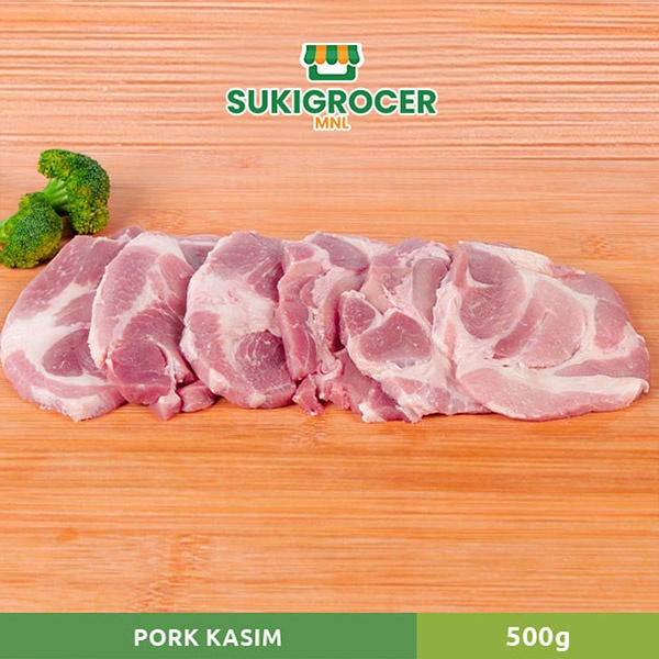 Sukigrocer Pork Kasim Skinless Boneless 500g | Shopee Philippines