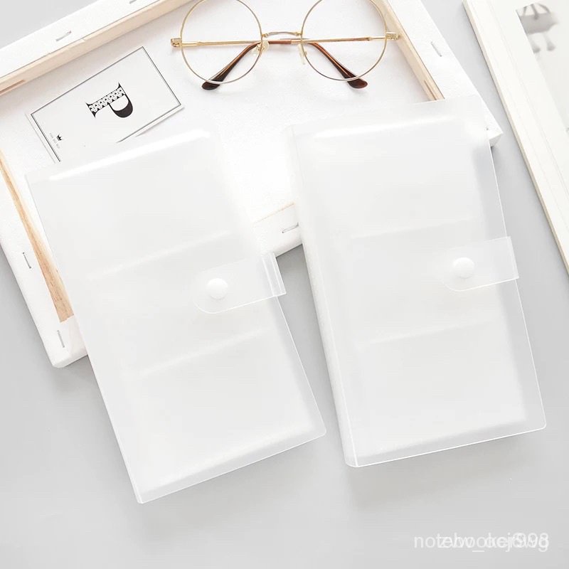 Minimalist Transparent Photocard Lomo Card Binder 240 cards capacity ...