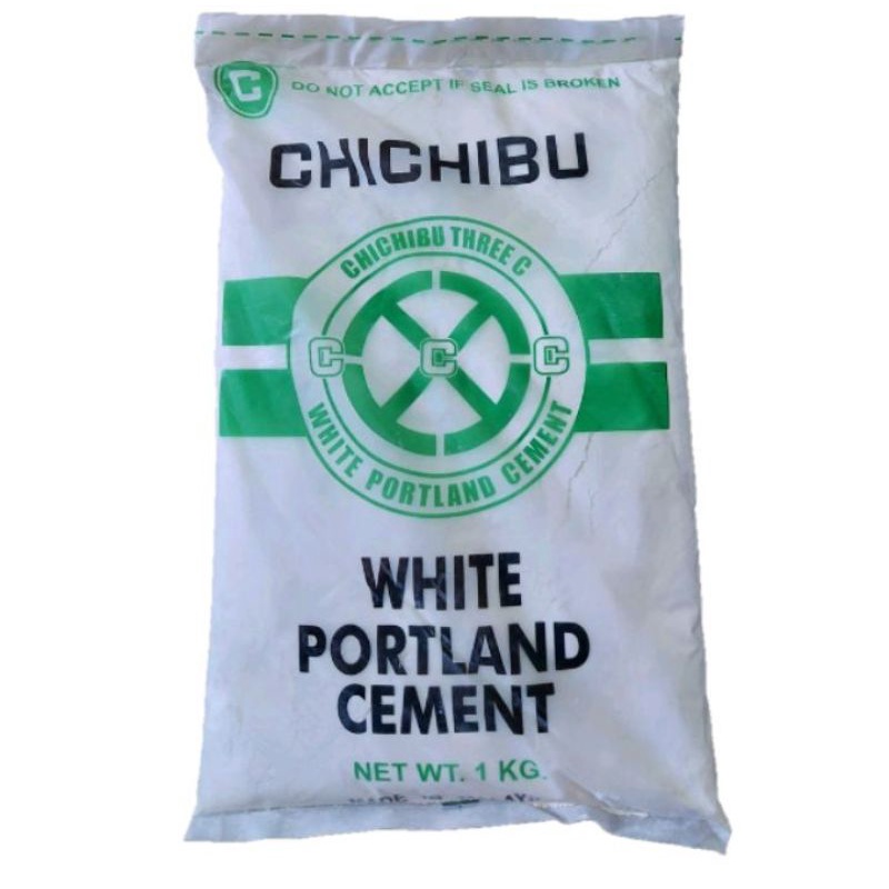 CHICHIBU WHITE PORTLAND CEMENT 1KG 100% ORIGINAL BRAND NEW CEMENTONG ...