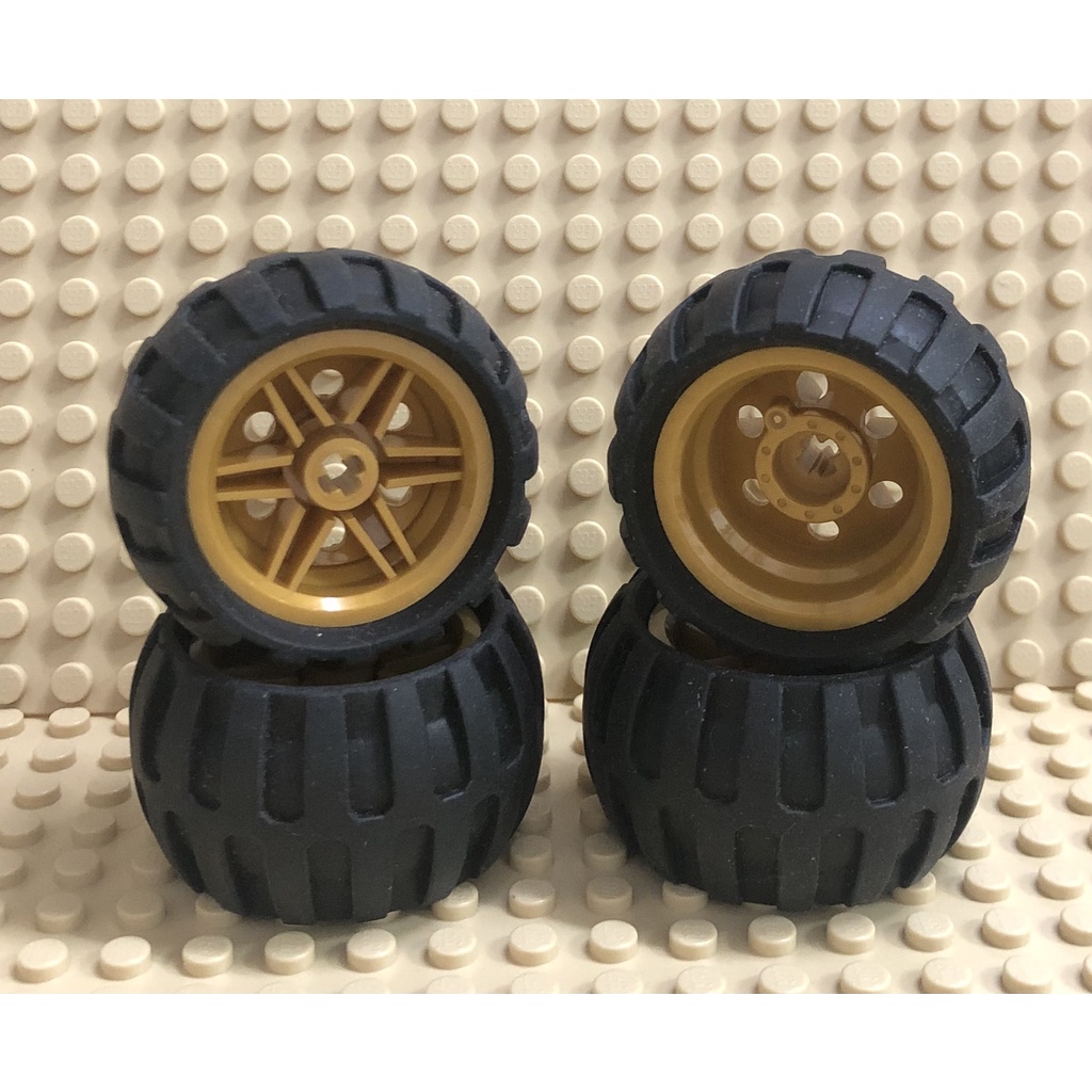 LEGO Parts Tire (61481) + Rim (56145) | Shopee Philippines
