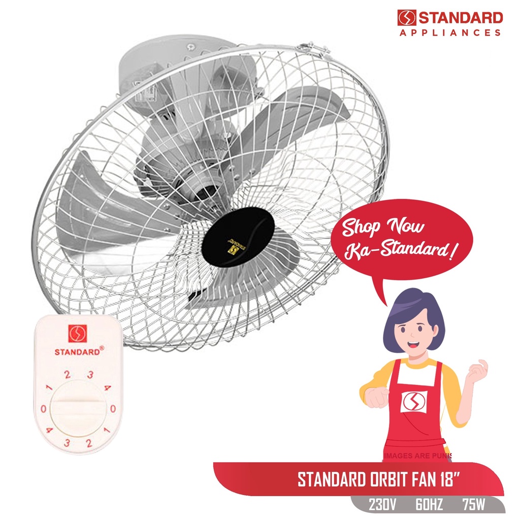 Standard Industrial Orbit Fan SOF-18T2 | 18" Metal Blade Industrial ...