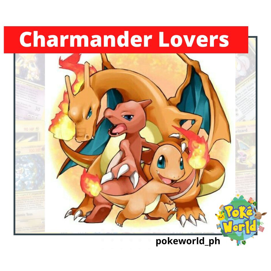 Charmander - Charmeleon - Pokemon Starters (Fire Type) - Singles ...