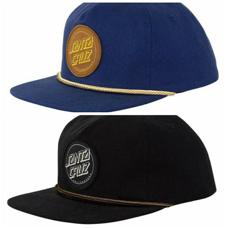SANTA CRUZ REVERSE DOT ECO MID PROFILE UNSTRUCTURED SNAPBACK CAP HAT ...