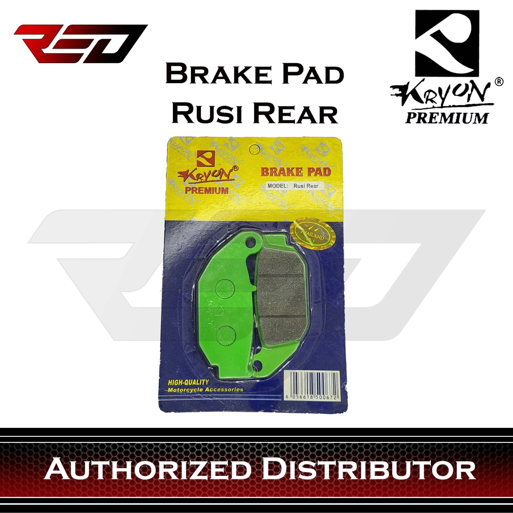 Disc Pad/Brake Pad Rusi / Sniper / Mio / XRM-Wave / Sym / Shogun-Fury ...