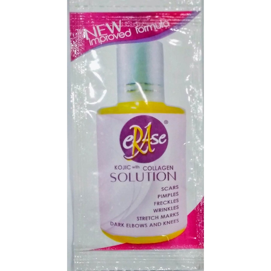 ERASE SOLUTION SACHET 6 pcs | Shopee Philippines