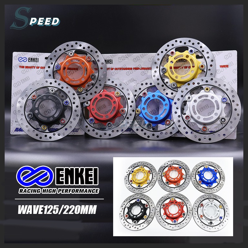 Enkei Motorcycle Disc Brake Rotor 220MM For Wave125 XRM 125 Front Disc ...