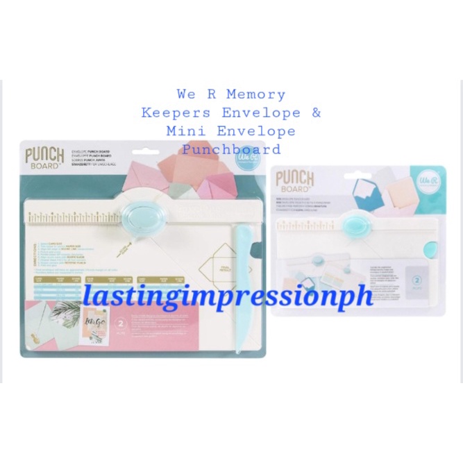 We R Memory Keepers Envelope & Mini Envelope Punchboard | Shopee ...