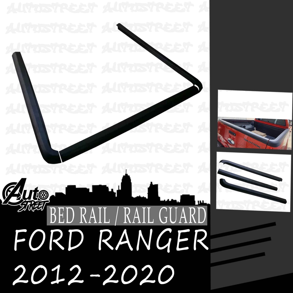 Ford Ranger 2012-2020 3pcs Bed Rail Caps / Rail Guard / Rail Liner ...