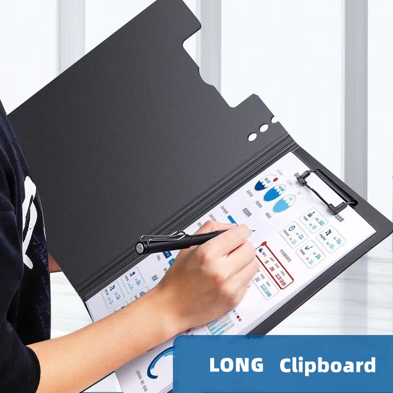Clipboard Long File Folder Organizer for Office School Single Clipboard ...
