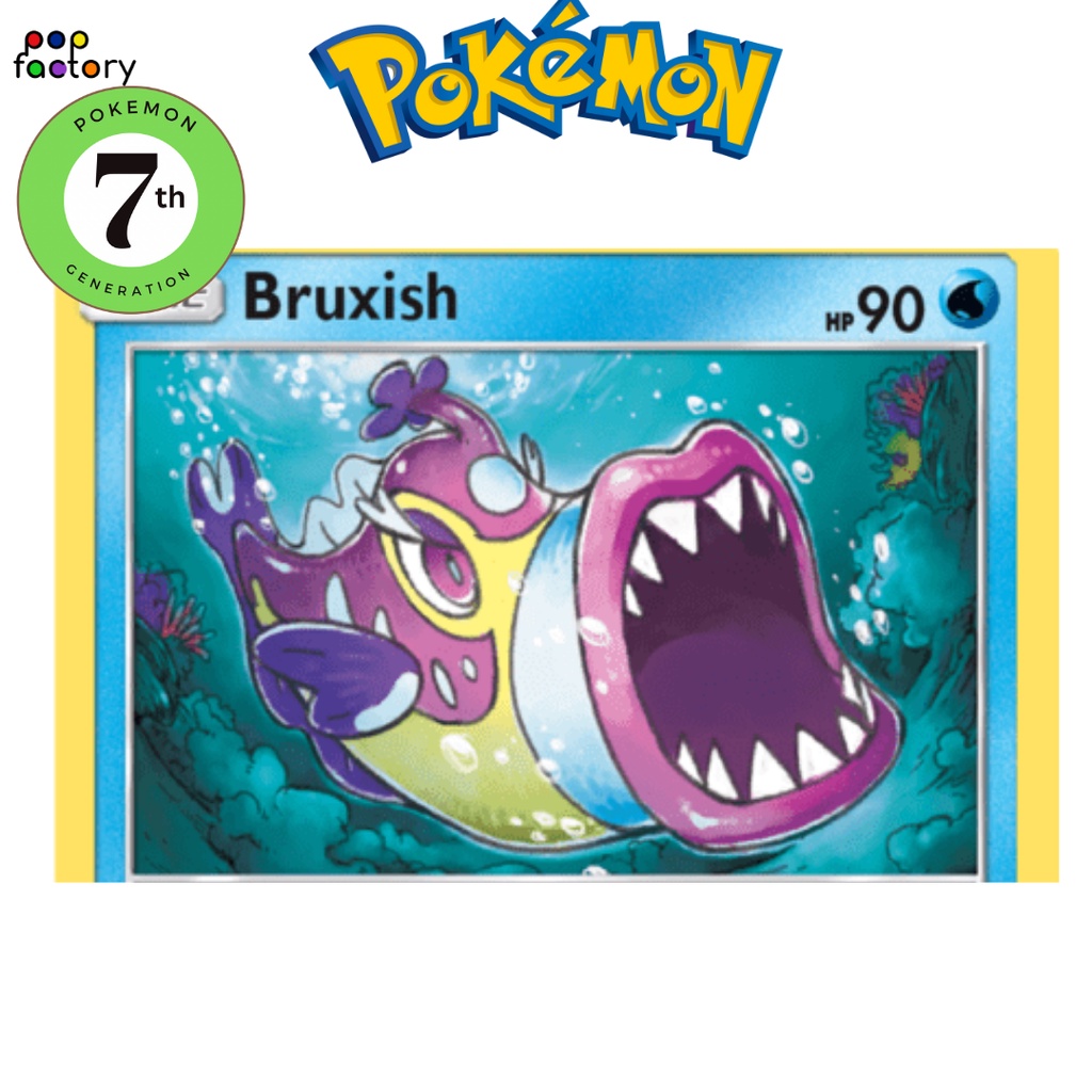 Bruxish Pokemon Cards TCG (7th Gen Pokemon) | Shopee Philippines