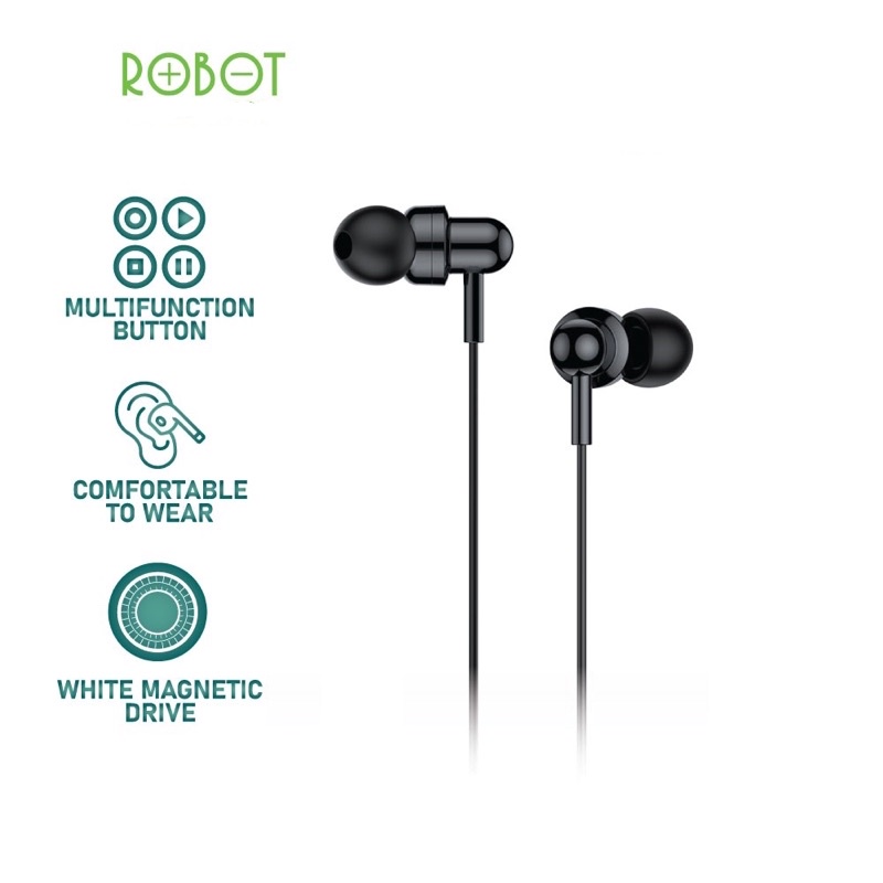 Robot RE20 wired headset | Shopee Philippines