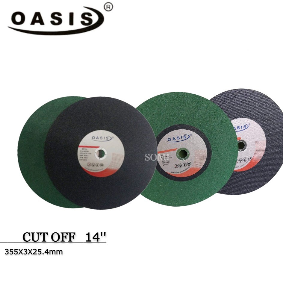 OASIS CUT OFF DISC #14 ( BLACK) CUTTING DISC (5PCS) | Shopee Philippines