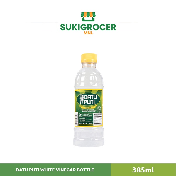 Datu Puti White Vinegar Bottle 385ml | Shopee Philippines