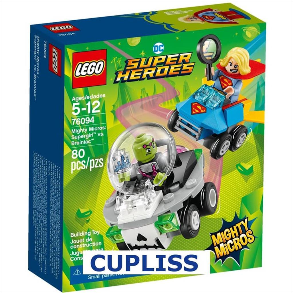 Lego Superheroes 76094 Mighty Micros: Supergirl vs. Brainiac | Shopee ...