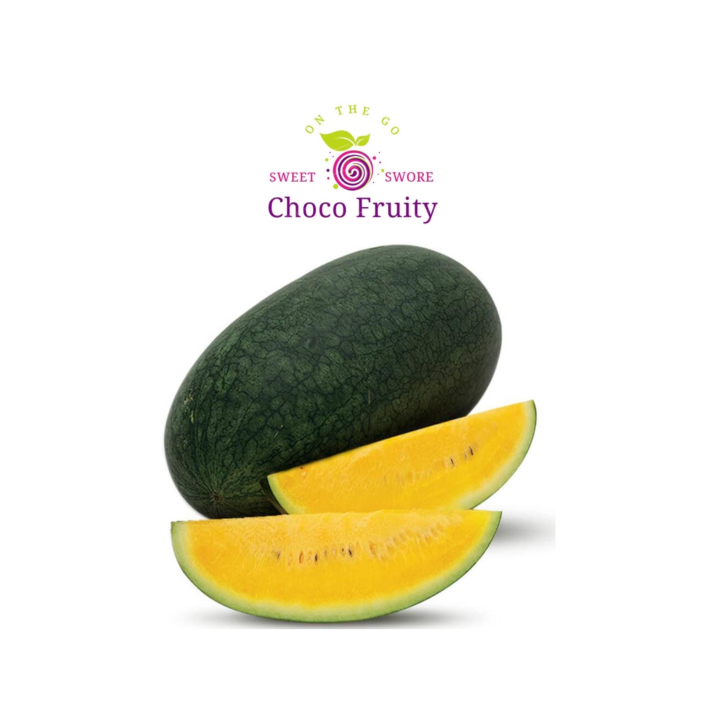 Fresh Yellow pakwan / Watermelon - 1pc (Delivery within Metro Manila ...
