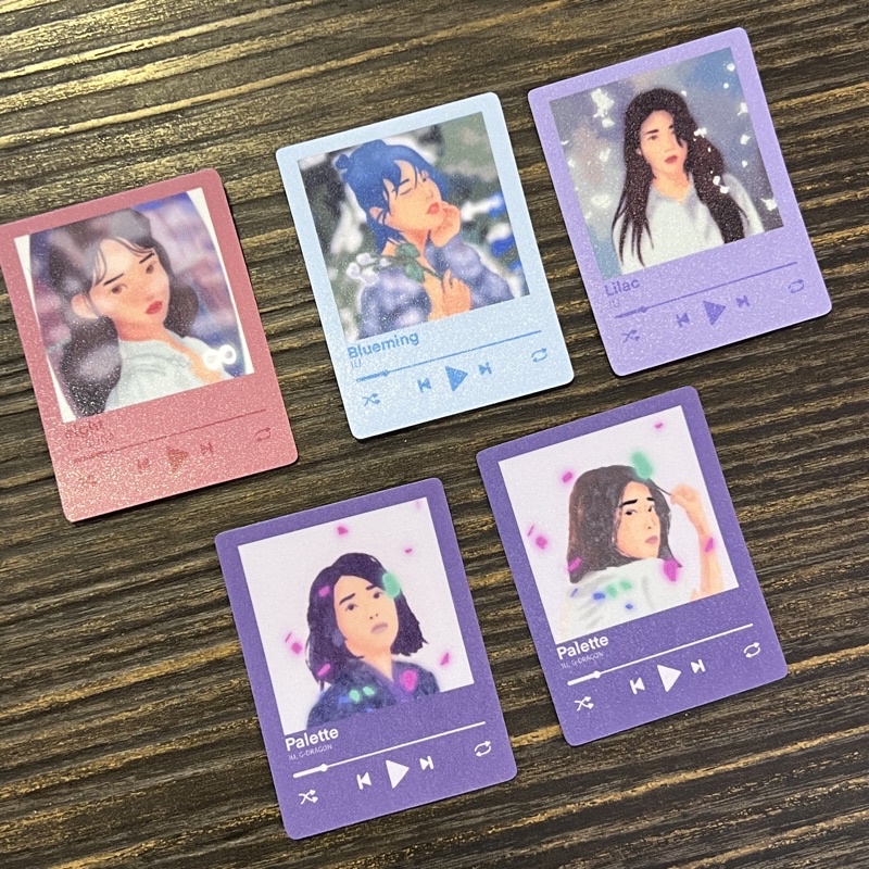 IU Playlist Stickers | Die Cut, Vinyl Matte Laminated, Waterproof | by ...