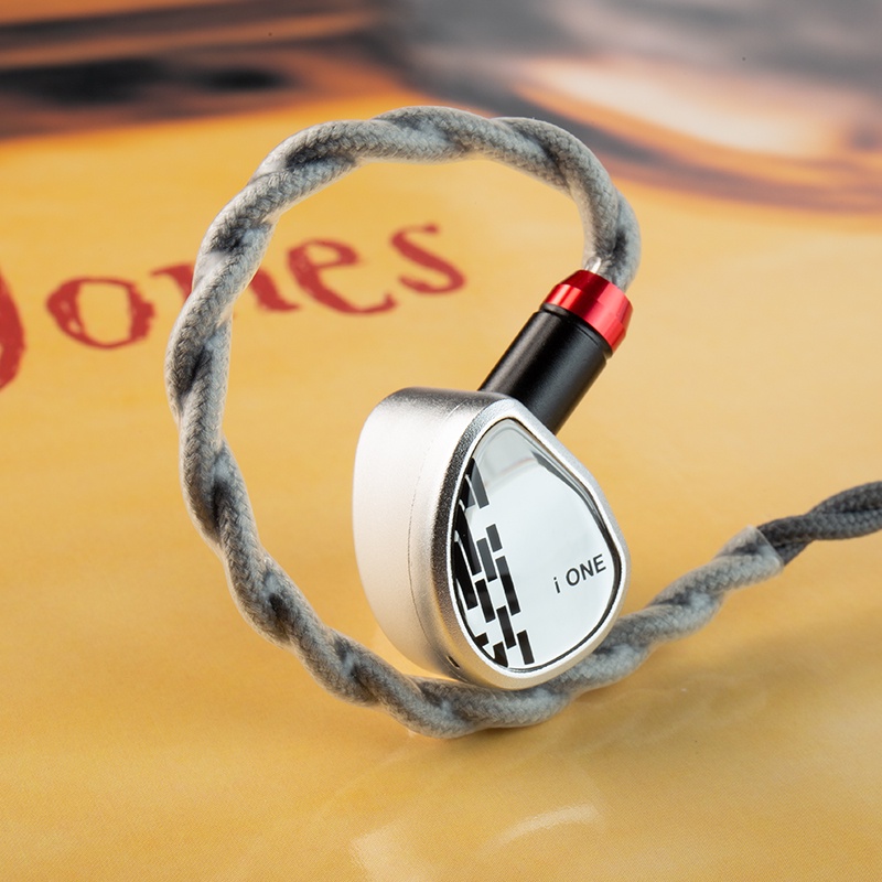 TRI i ONE New Flagship Earphone Single Dynamic Unit IEM Wired Headphone With Wolfram Pure Silver ...