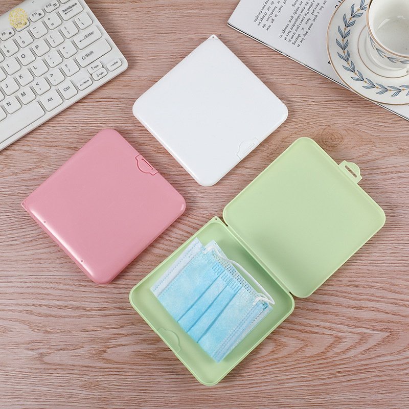 Mask storage box anti-pollution storage portable KN95/N95 folding mask ...