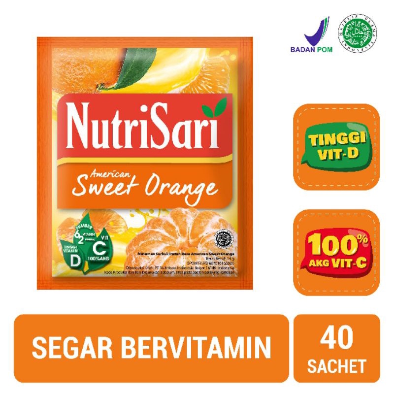 Nutrisari All Variant 40 Sachets (For Flavor, You Can chat) | Shopee ...