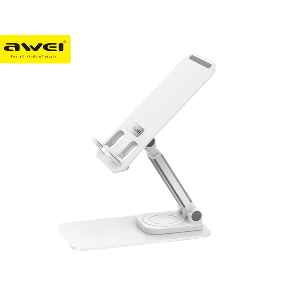 Awei X44 Adjustable Folding Desk Phone Holder Stand 360Degree Rotatable ...
