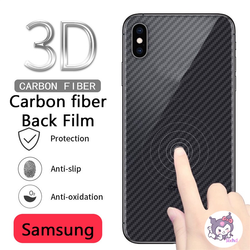 Carbon Fiber Phone Back Film For Samsung A05s A05 A14 A12 A13 A04s A23 ...
