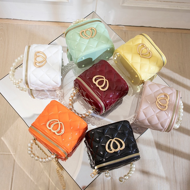 24-hour Shipment Bucket bag jelly bag ladies handbags girls mini bag ...