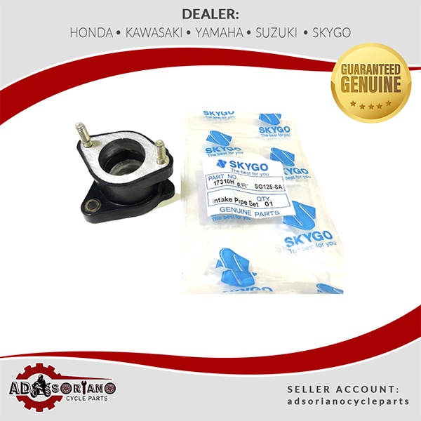 SKYGO SG125 HONDA TMX155 PIPE INTAKE MANIFOLD 17310H | Shopee Philippines