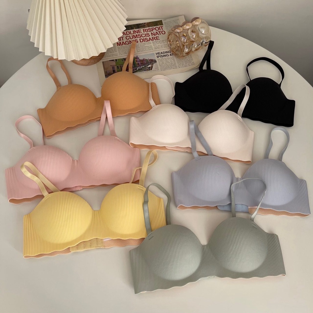 Japanese Seamless Bra Upgraded Pushup Bra Wireless Bra Sports Bra ...