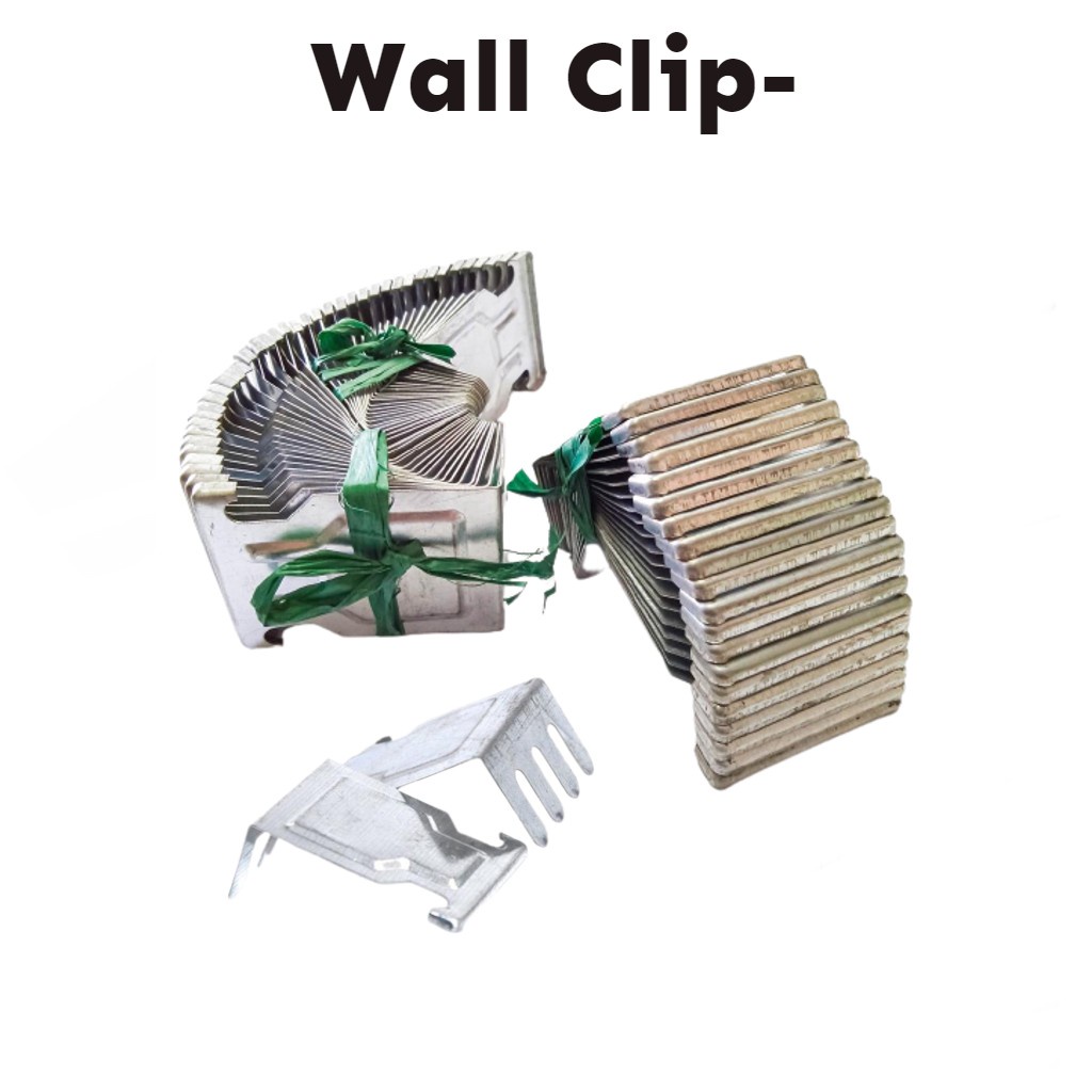 Wall Clip for Metal Furring /Double clip (50pcs - 100pcs) | Shopee ...