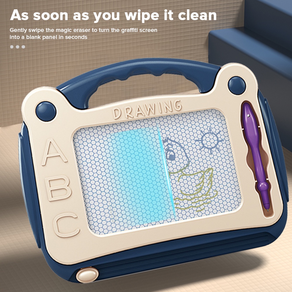 Erasable Household Magne Children's Magnetic Drawing Board Color Doodle ...