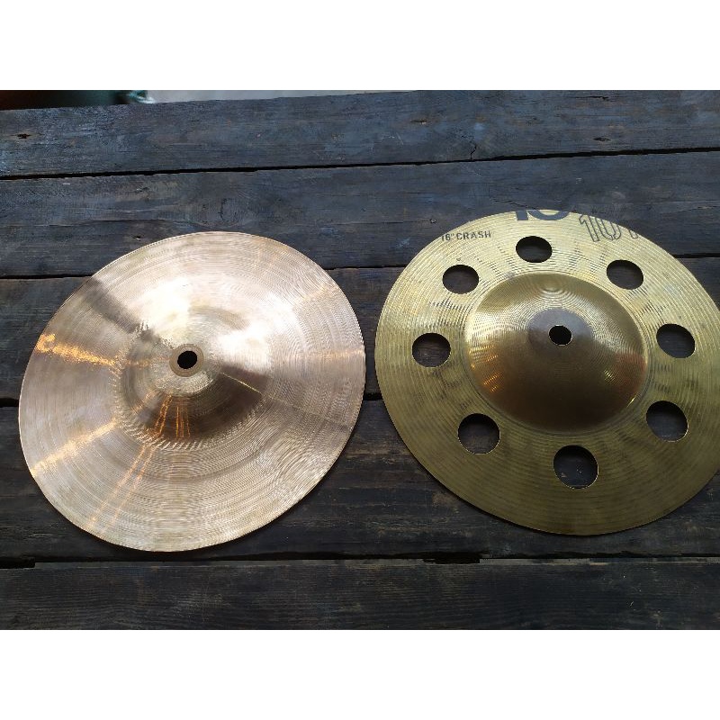 Custom stack Cymbal 9 3/4 inch | Shopee Philippines
