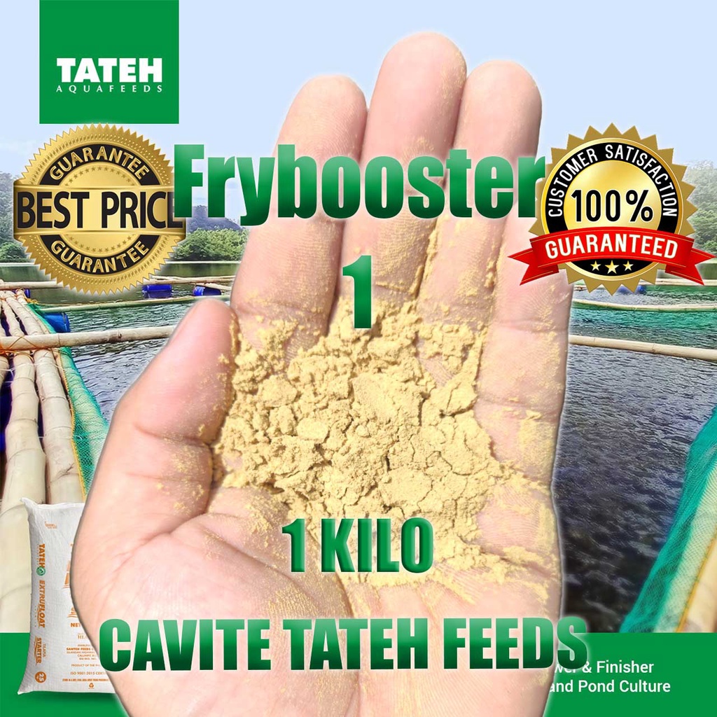 fry booster 1 Tateh Aquafeeds 1 KG good for all kinds of Newborn fish ...