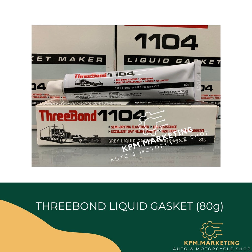 THREEBOND Liquid Gasket Maker 1104 (80g) | Shopee Philippines