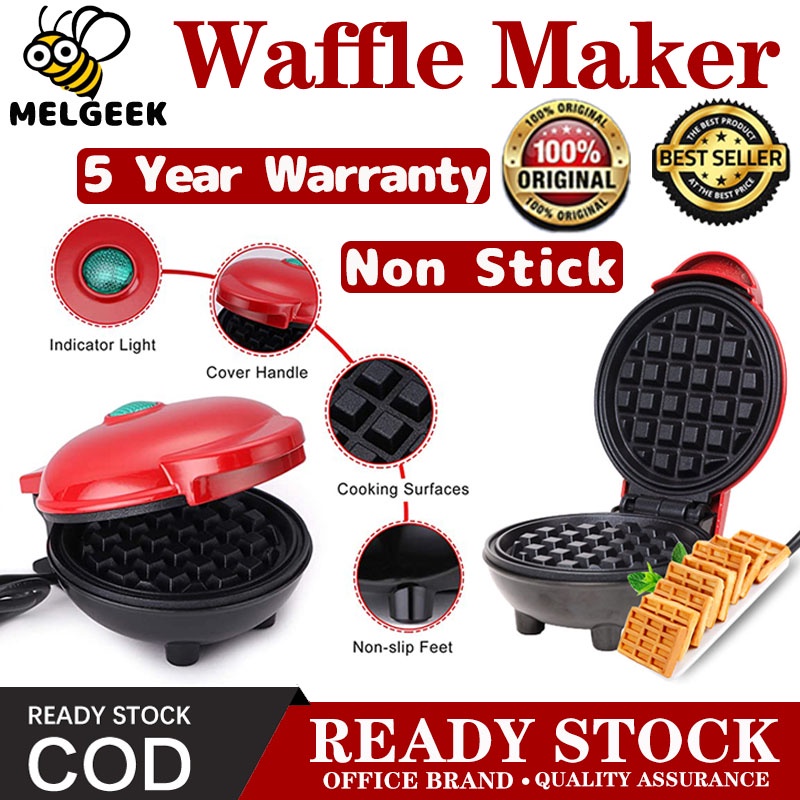 MelGeek Waffle Maker 350W power Waffle Maker Sale Non-stick Automatic ...