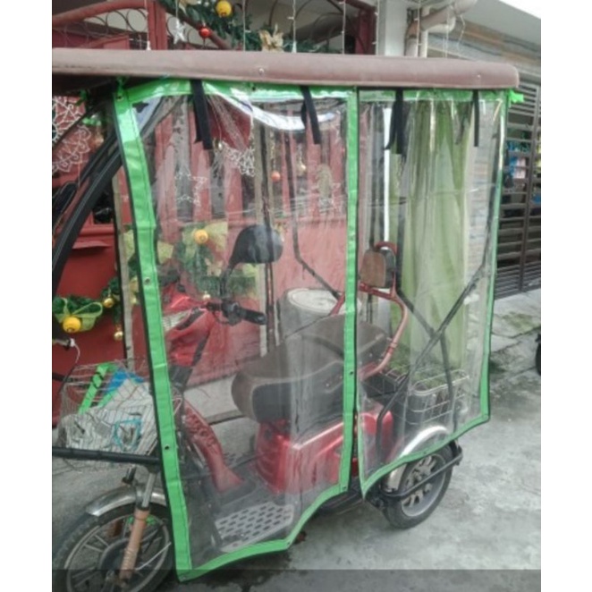 EBIKE NWOW ERV Leather and Plastic Cover Tarapal 5pcs. | Shopee Philippines