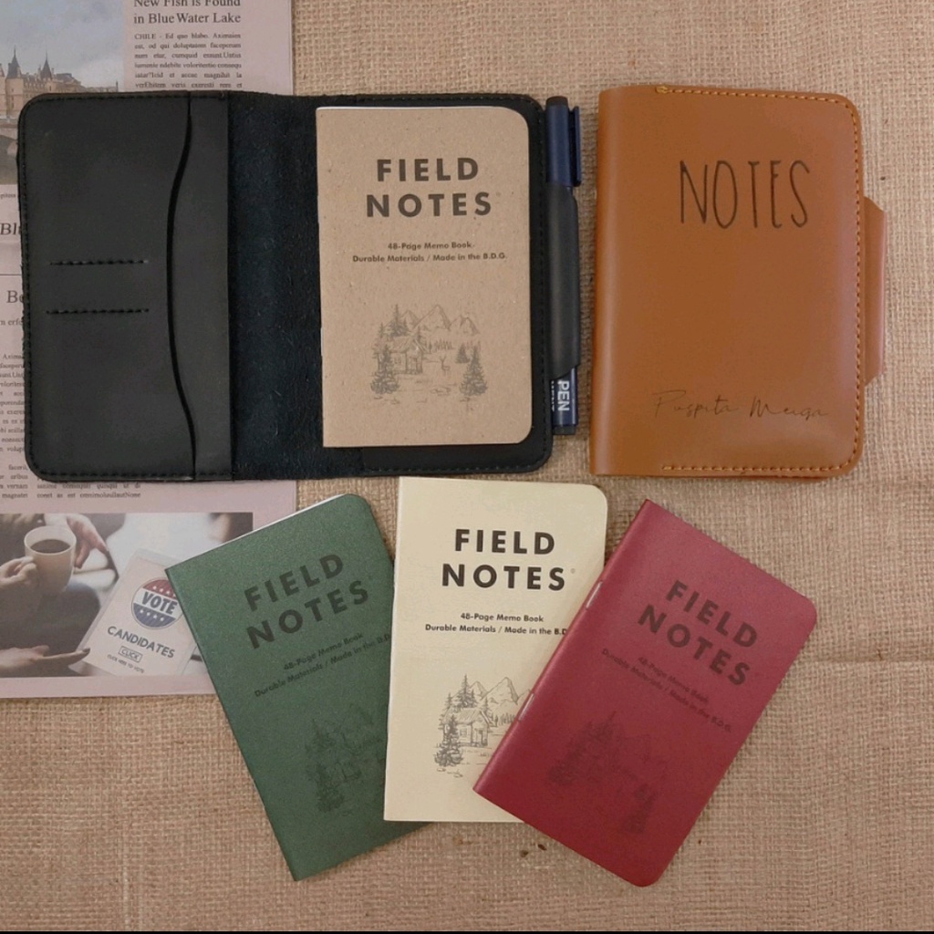 Field Notes Organizer Holder Pocket Book Field Notes Holder (Folie ...