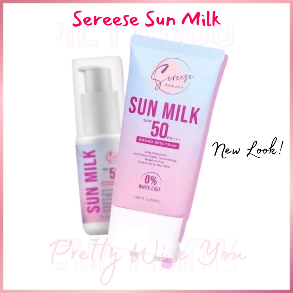 Sereese Beauty Sun Milk with SPF50 PA+++ 30ml | Shopee Philippines