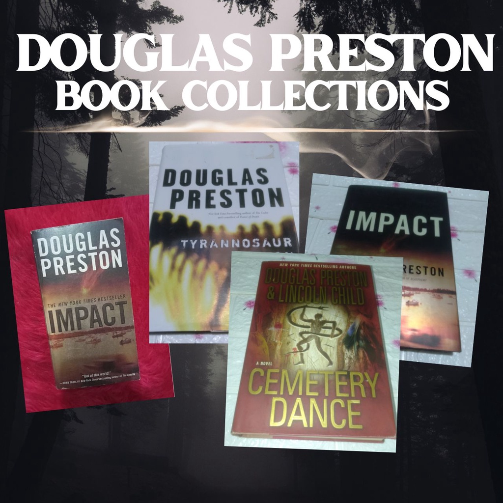 Douglas Preston Book Collection | Hardbound | Paperback | Shopee ...
