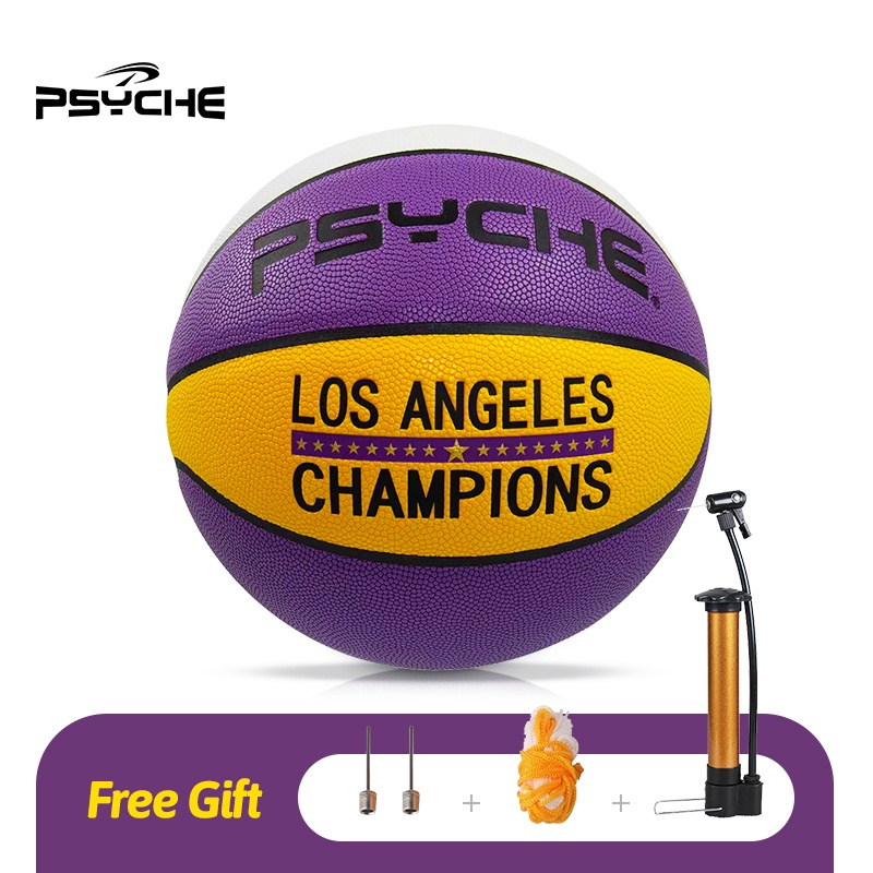 「Psyche」 Original Basketball Ball Size 7 Leather Outdoor Indoor (with ...