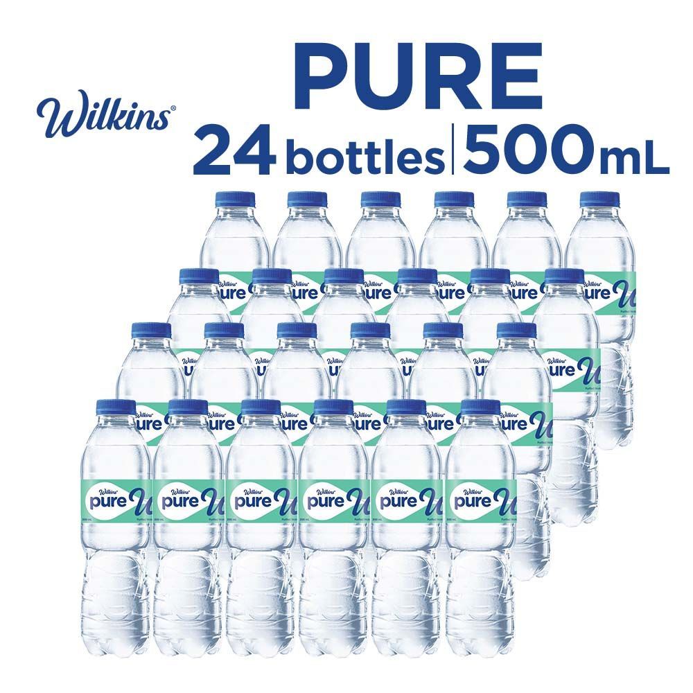 Wilkins Pure Water 500ml - Pack of 24 | Shopee Philippines