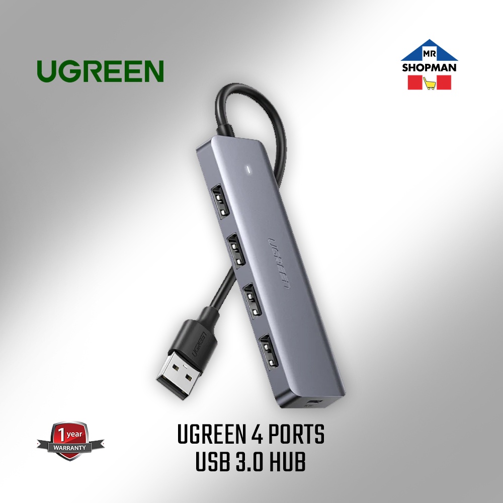 UGREEN 50985 4 Port USB 3.0 Hub CM219 Adapter | Shopee Philippines
