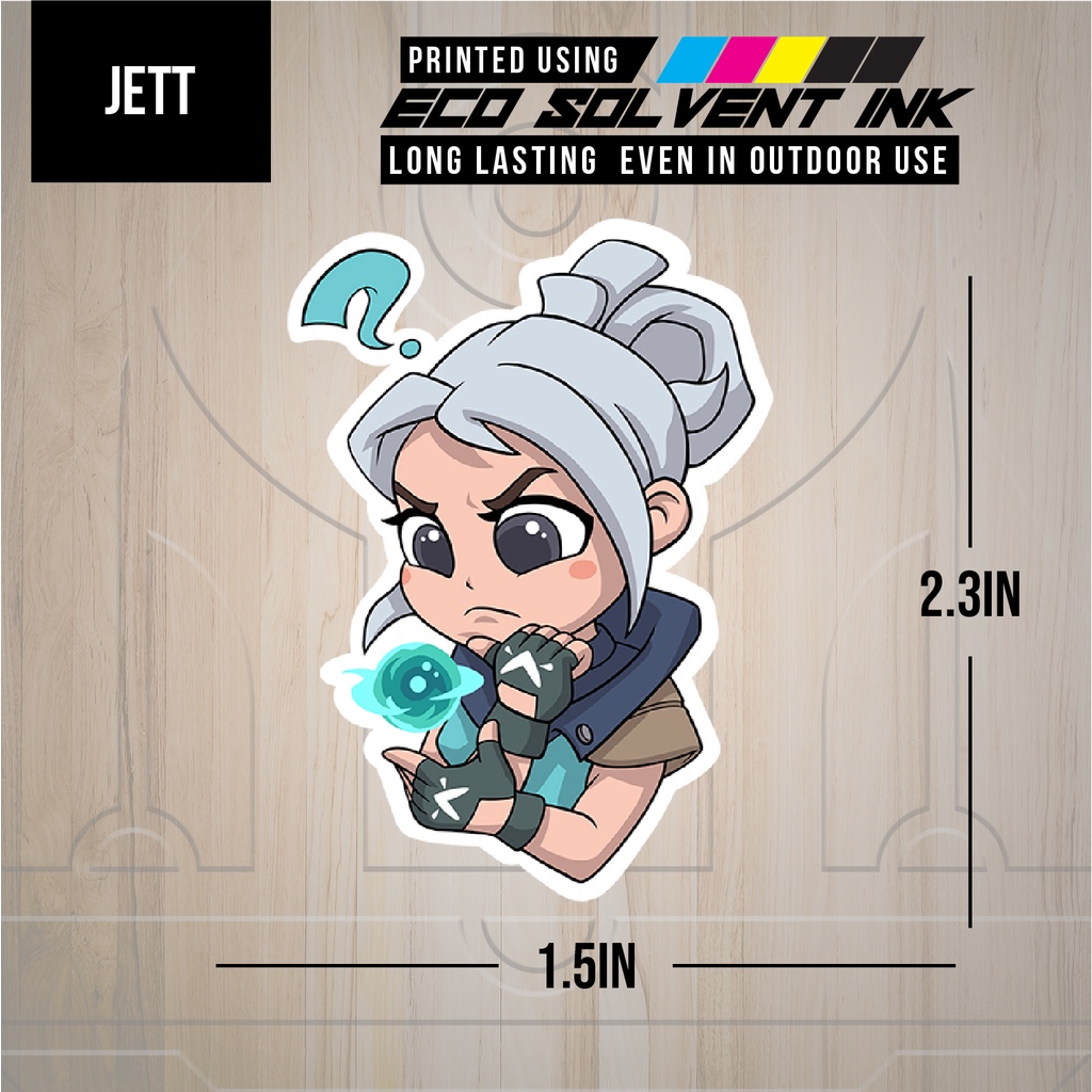 Valorant Premium Sticker Cut Outs | Shopee Philippines