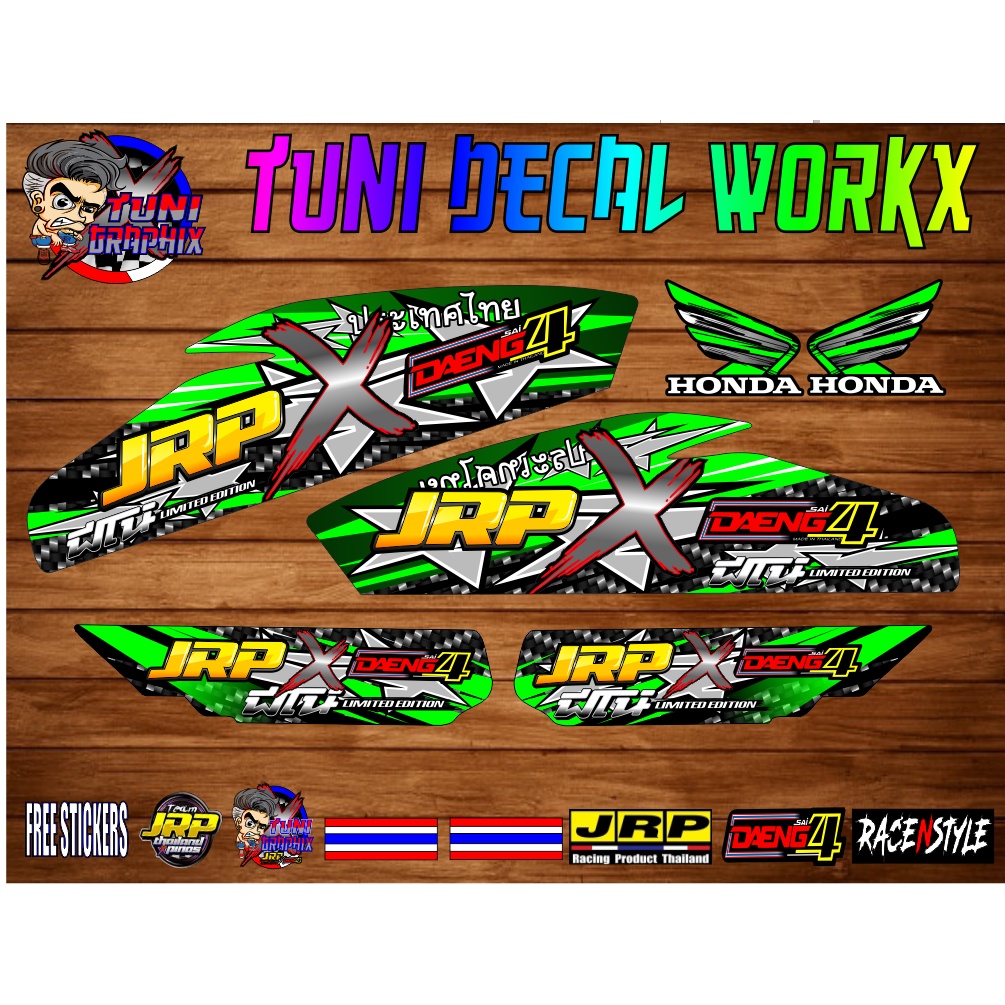 TMX / RUSI / PINOY / MOTOPOSH / SKYGO / DECALS STICKER v4 ( JRP X DAENG ...