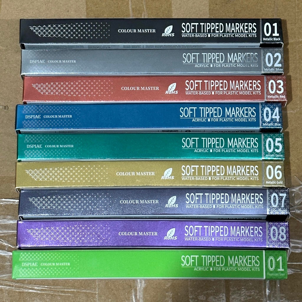 DSPIAE ACRYLIC SOFT TIPPED MARKER SETS | Shopee Philippines