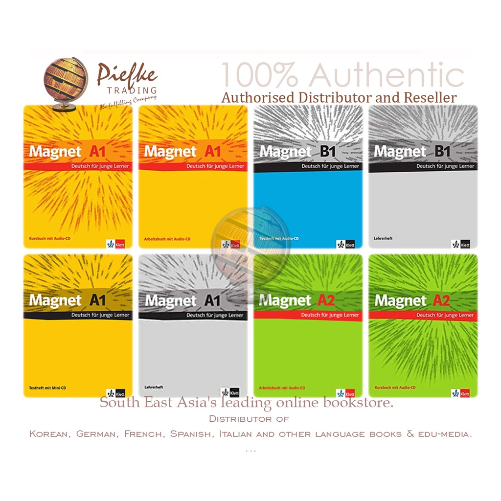 Magnet A1, A2, B1 : DEUTSCH FÜR JUNGE LERNER: student book, workbook ...