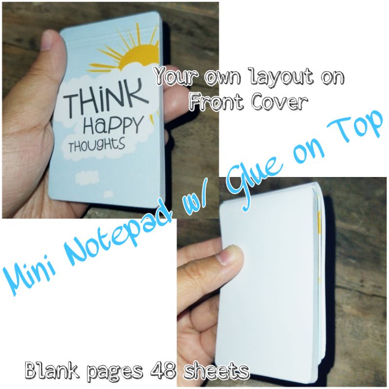 Customized Mini Notebook/Notepad/Tickler | Shopee Philippines